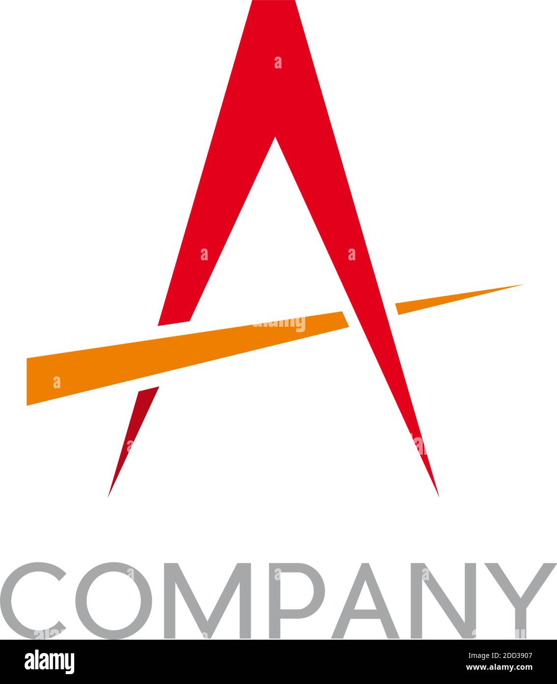 Vector sign letter A, compass Stock Vector Image & Art - Alamy