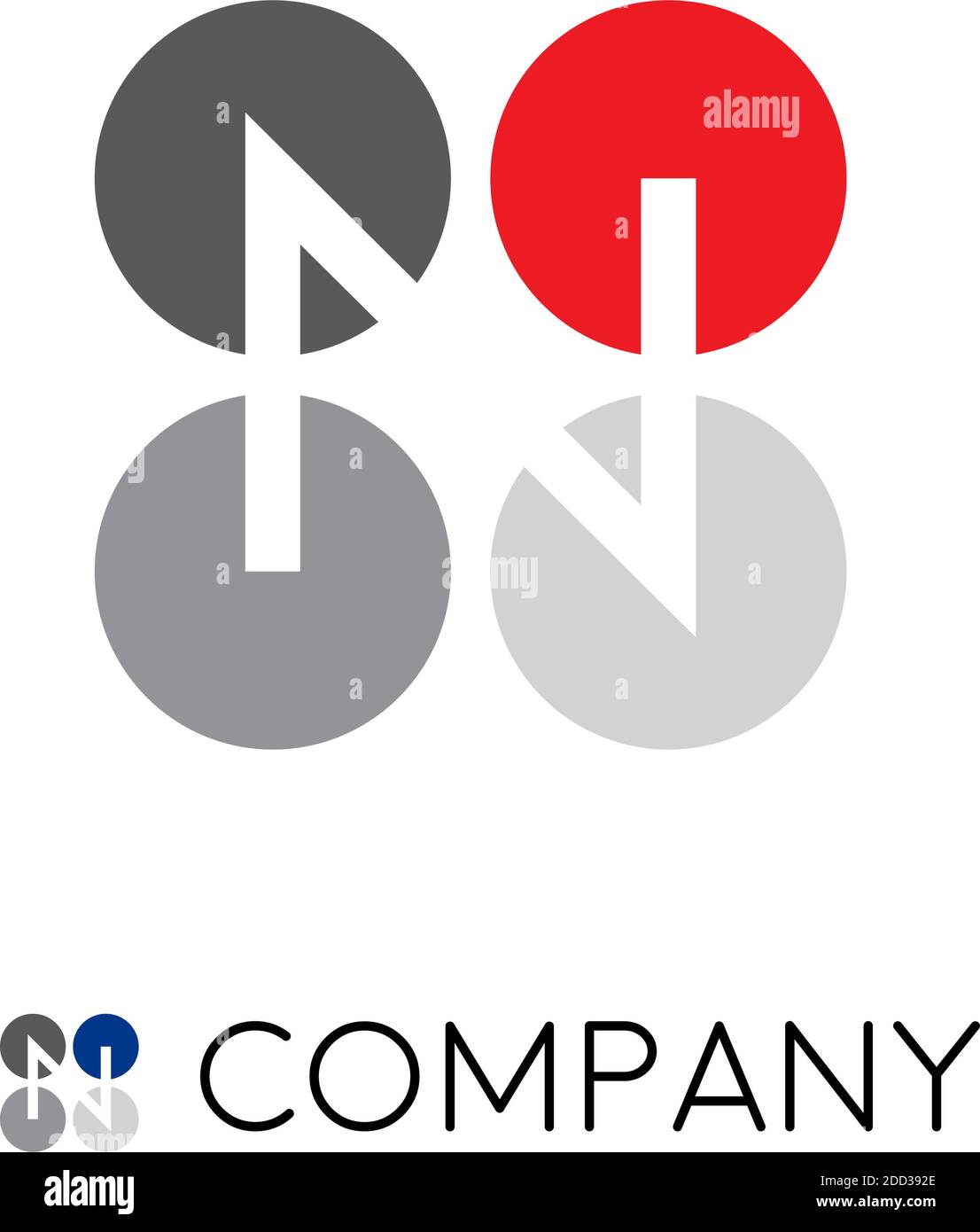 Vector sign letter N Stock Vector Image & Art - Alamy