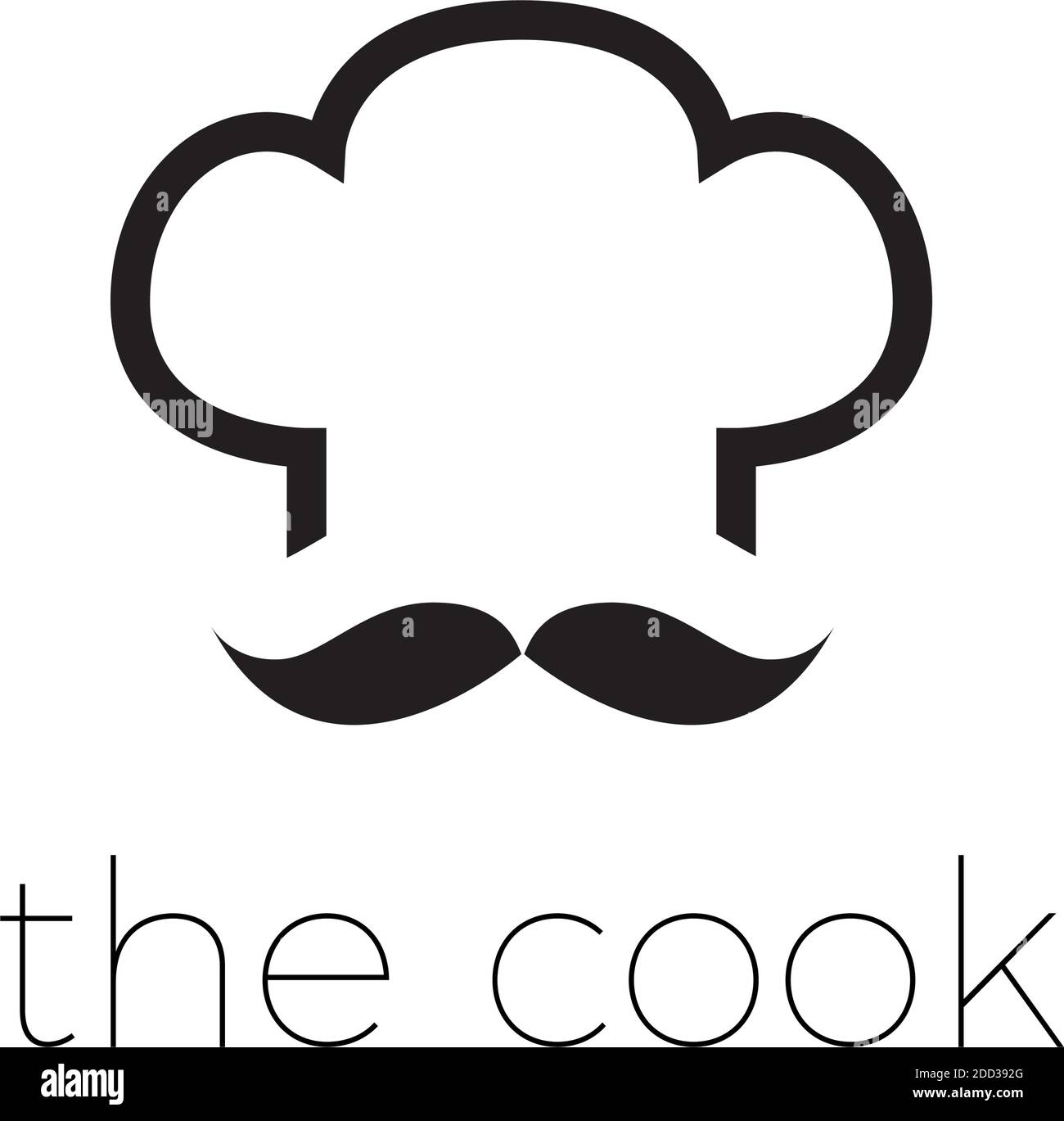 Vector sign the Cook, restaurant Stock Vector Image & Art - Alamy