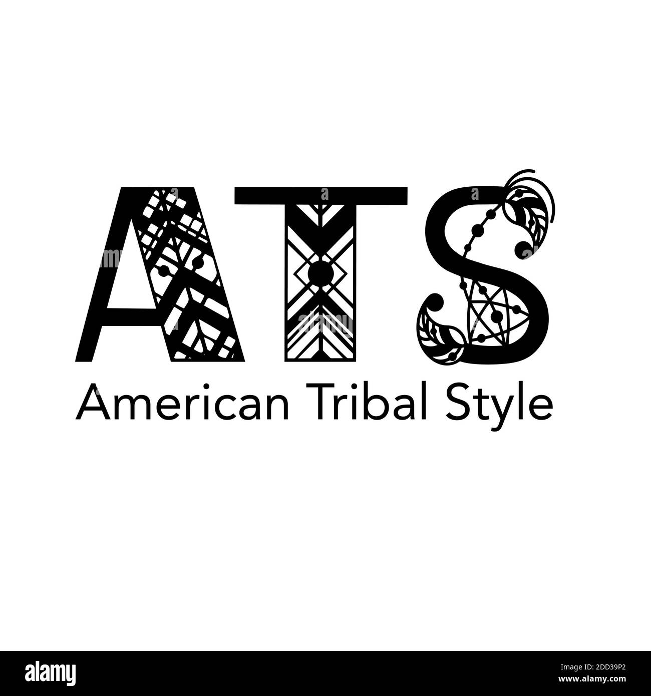 How To Draw Tribal Letters