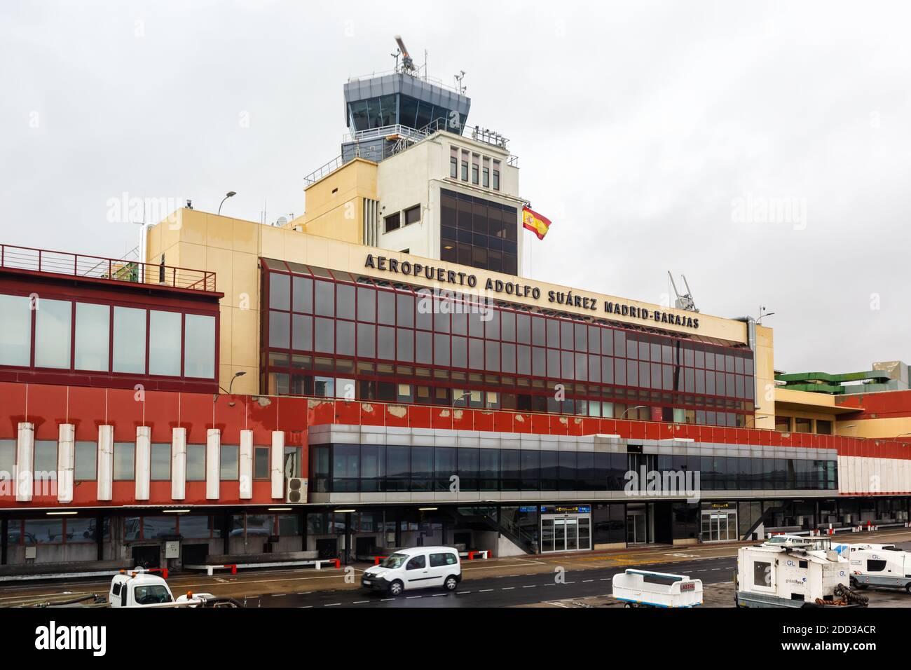 Madrid, Spain - November 22, 2019: Terminal 2 of Madrid Barajas Airport ...
