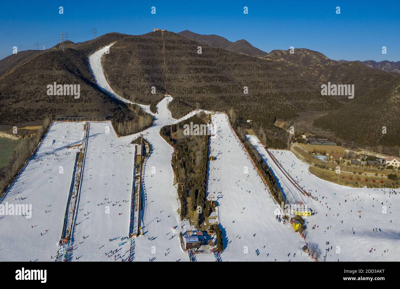 Beijing JunDouShan resort, located in the changping famous xiaotangshan ...