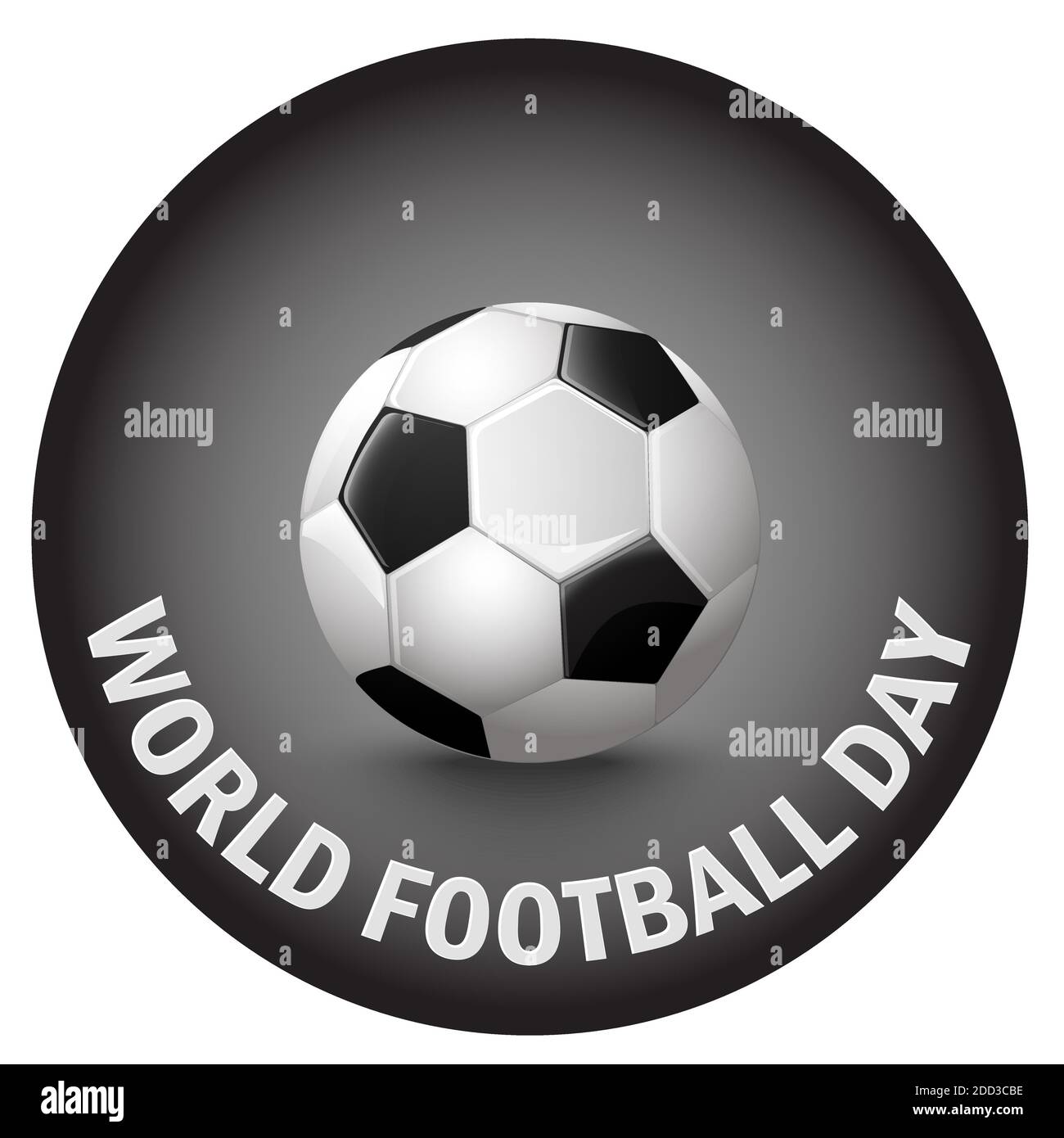 World Football Day with Soccer ball Stock Vector Image & Art - Alamy