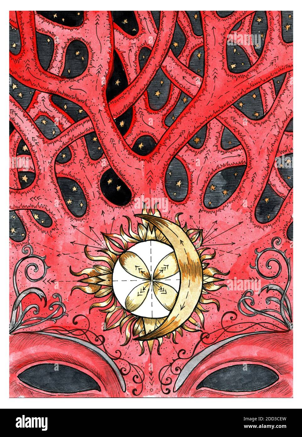 Eye Goth Abstract Fantasy