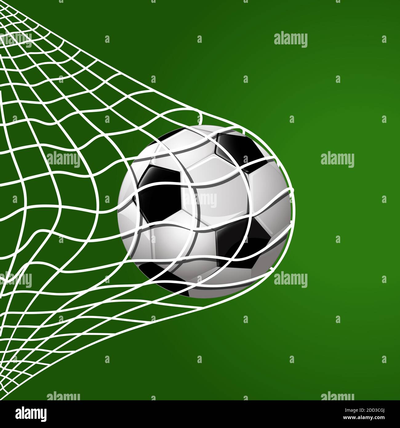Soccer Goal Net Vector
