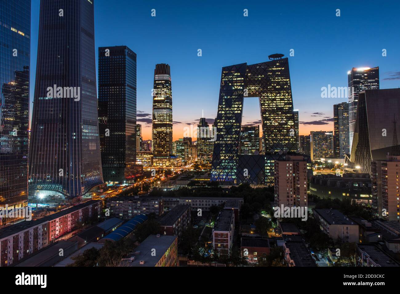 China beijing construction site cctv hi-res stock photography and ...