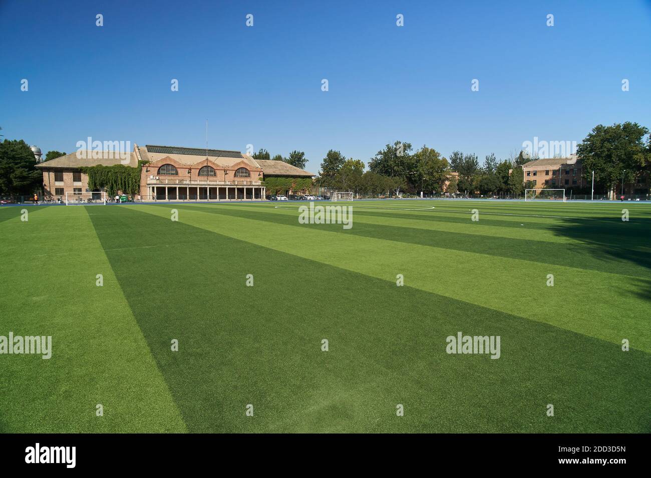 Beijing tsinghua university west big playground Stock Photo - Alamy