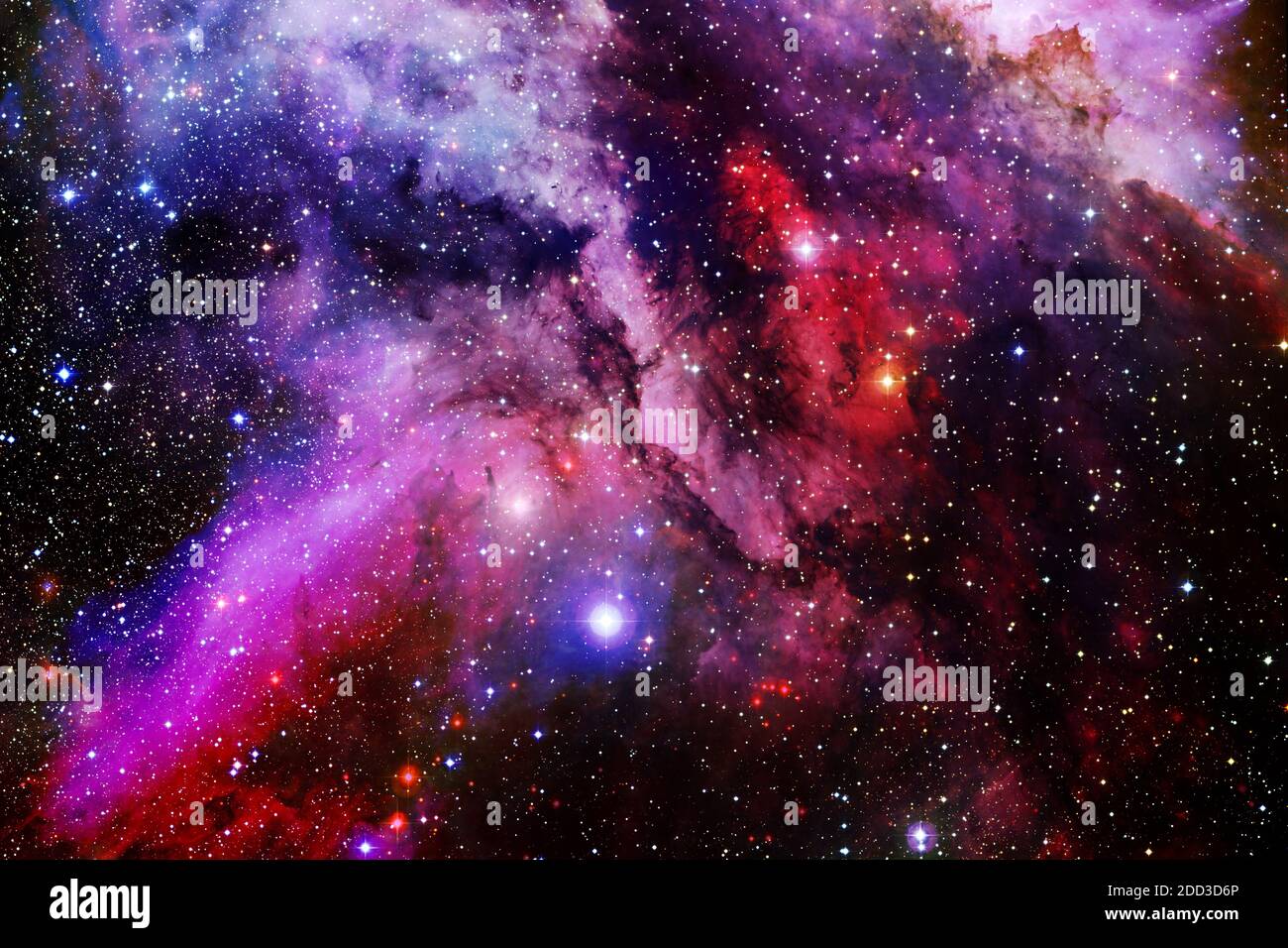 Cluster of stars. Starfield. Nebula. Elements of this image furnished ...