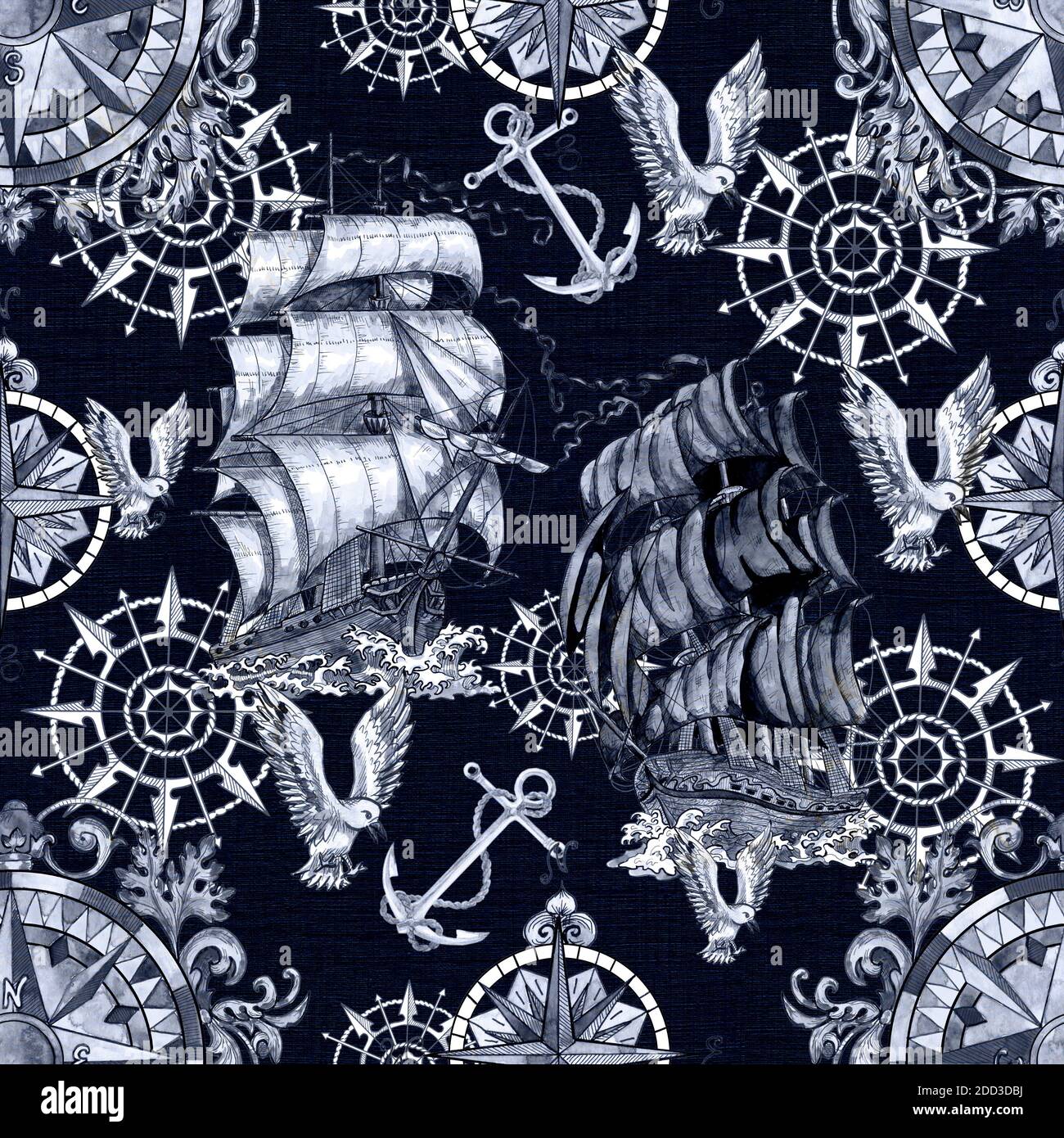 Nautical Compass High Resolution Stock Photography and Images - Alamy