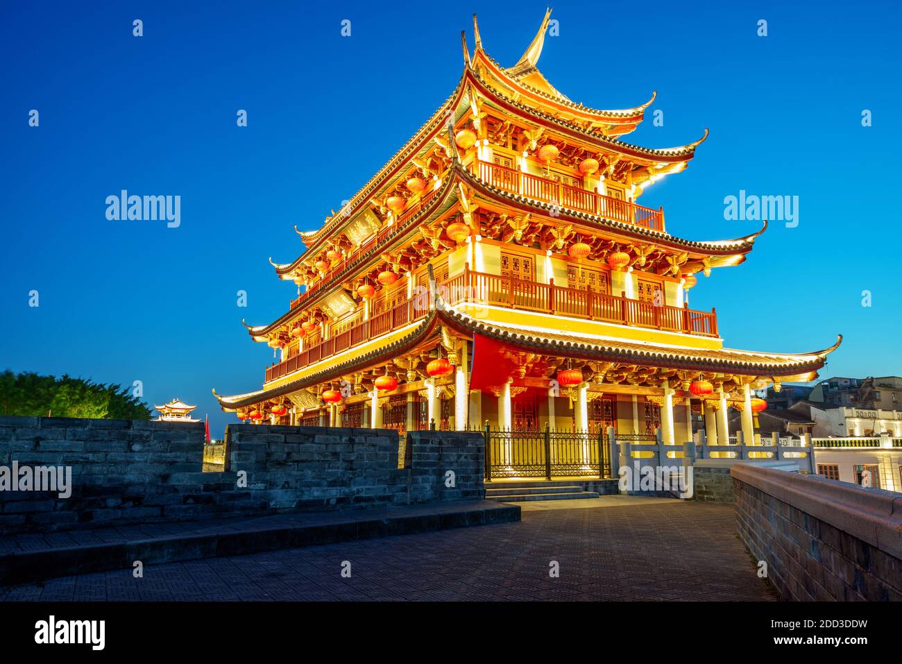 Chinese Ancient Temple Ruins