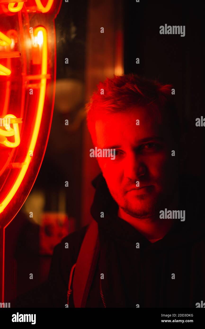 Neon gel hi-res stock photography and images - Alamy