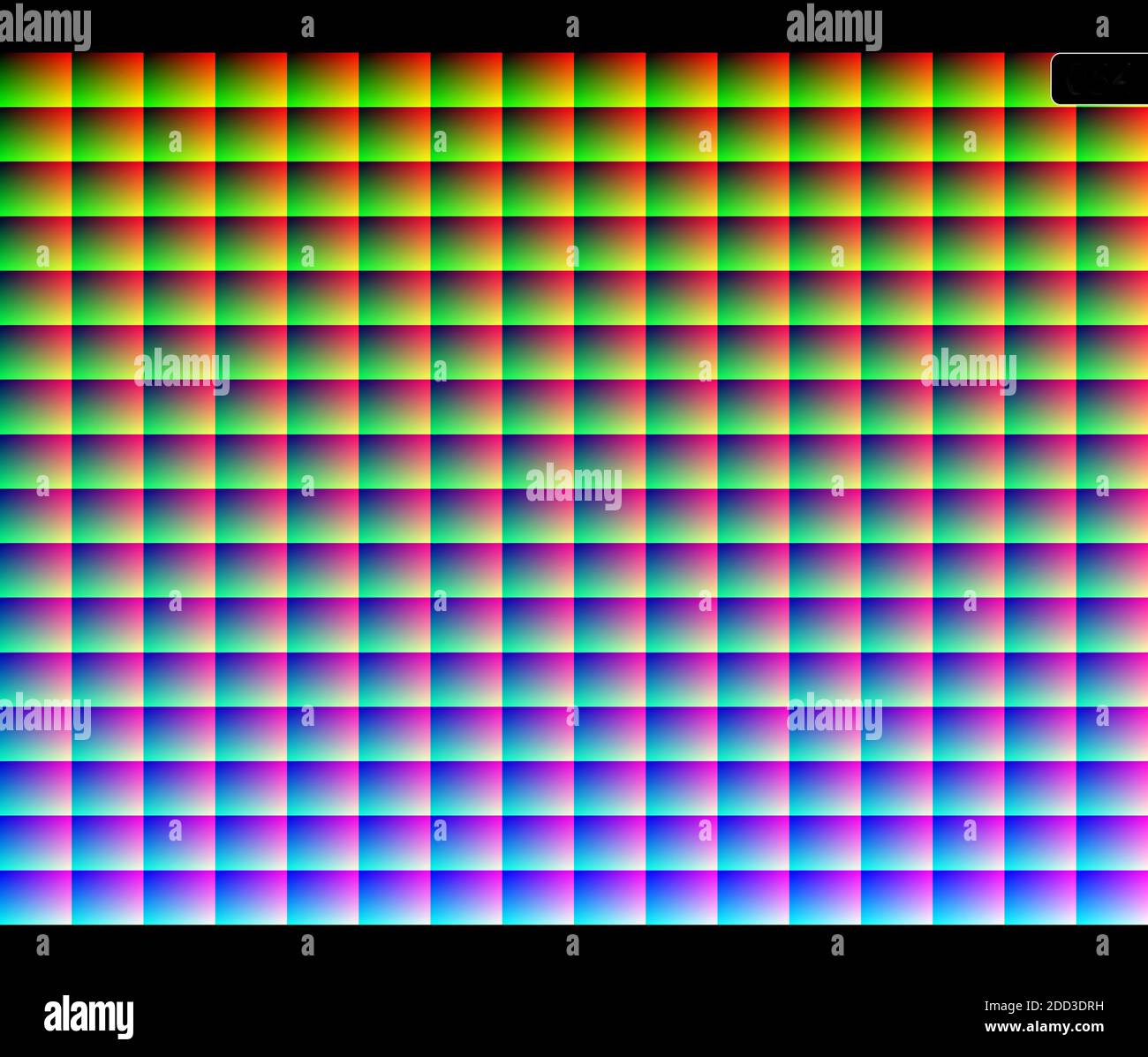 A scale grid color gradation mix of red green and blue Stock Photo - Alamy