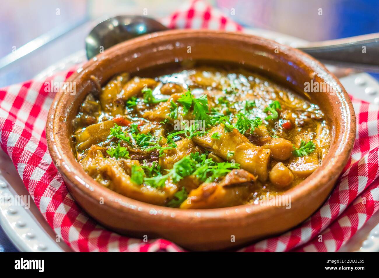 Callos dish at a Filipino-Spanish restaurant in Boracay Island ...