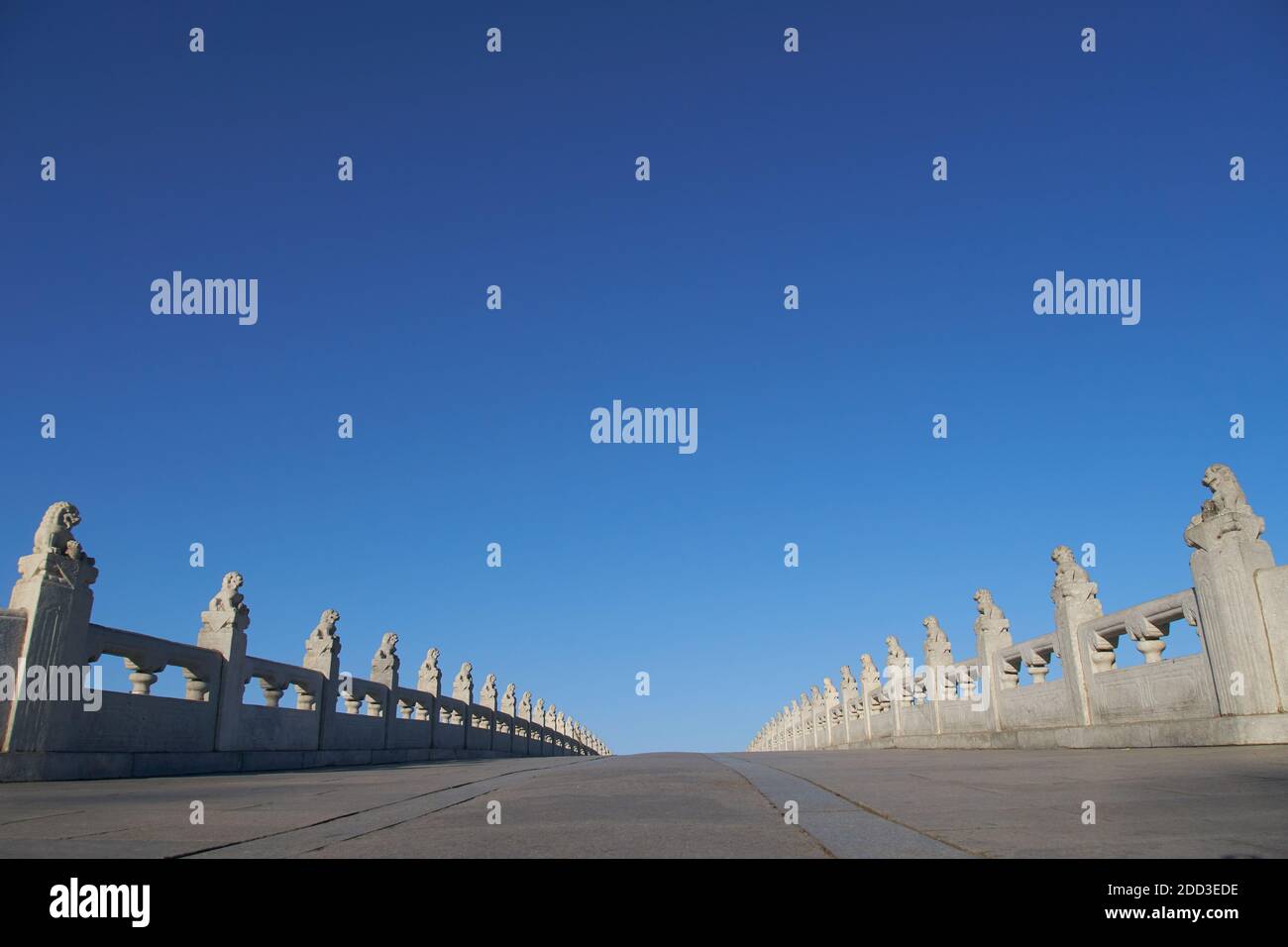 Beijing is the Summer Palace the marble seventeen-arch bridge which ...