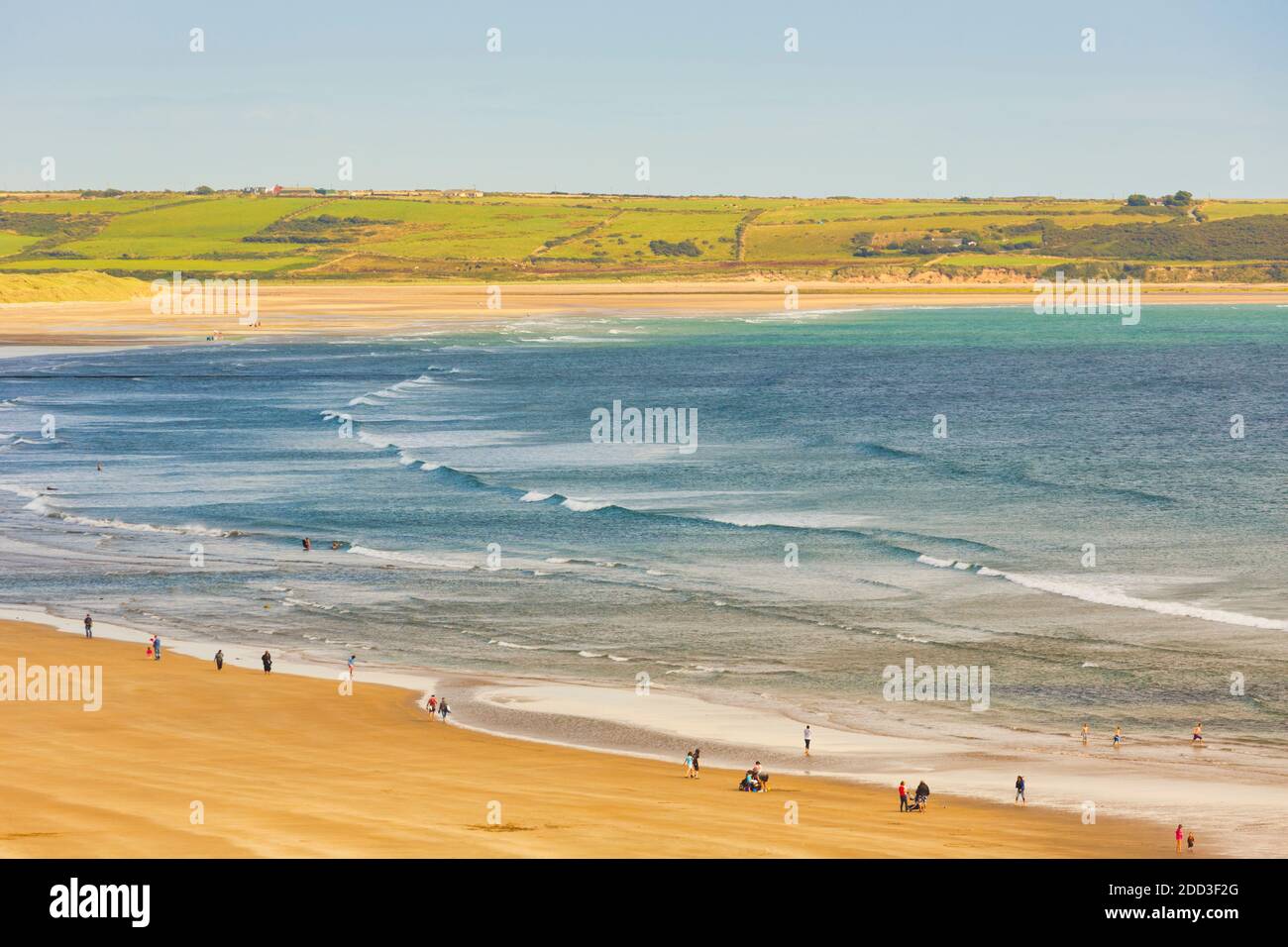 Tramore, County Waterford, Republic of Ireland. Eire. Tramore strand ...