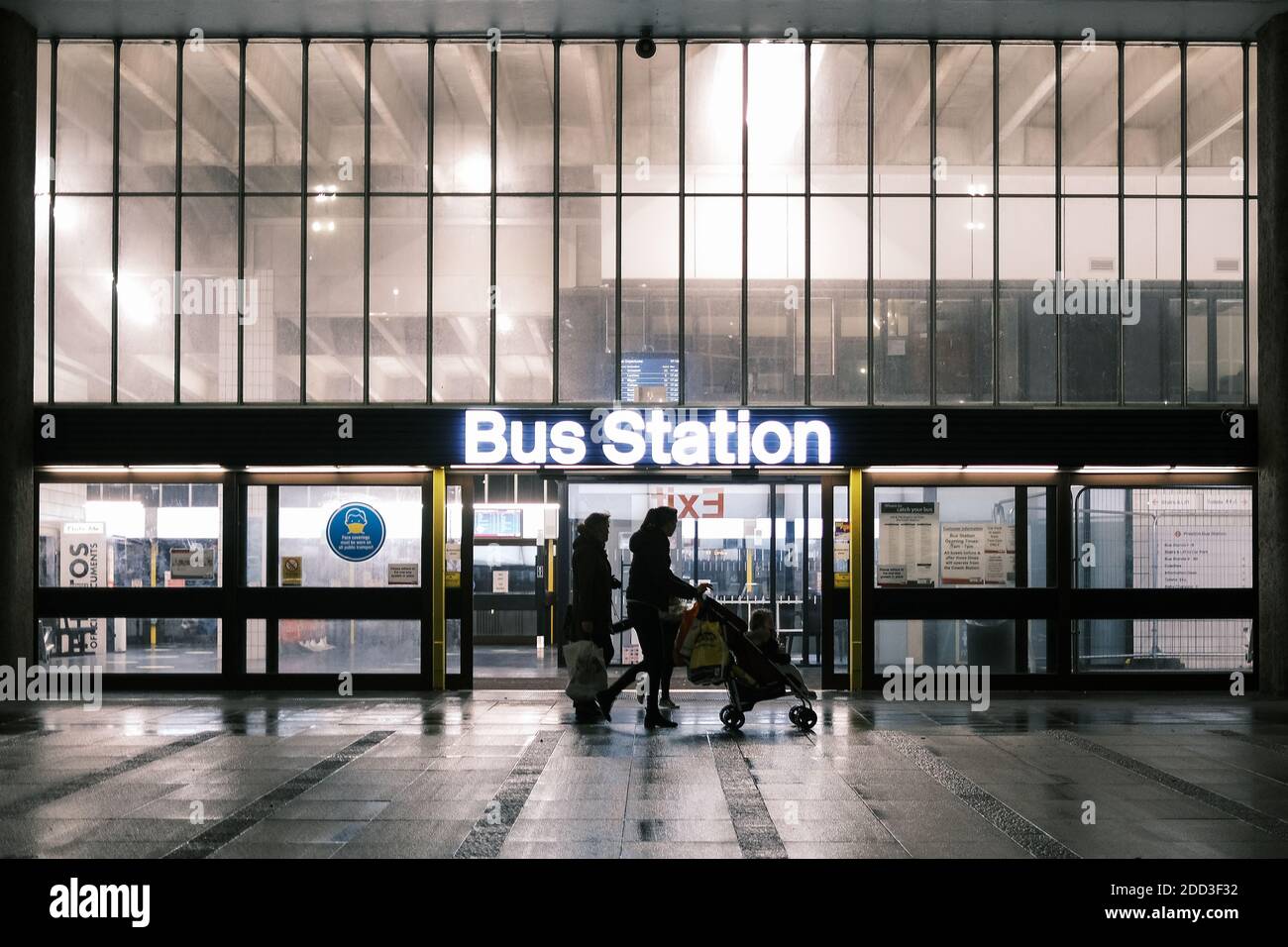 Preston bus station sign hi-res stock photography and images - Alamy