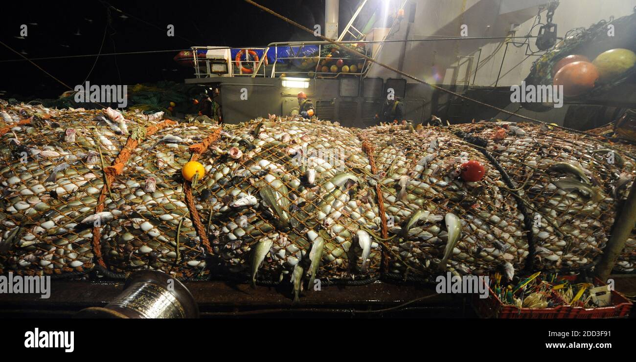 Deep-sea fishing in the Norwegian Sea on board the trawler “Grande ...