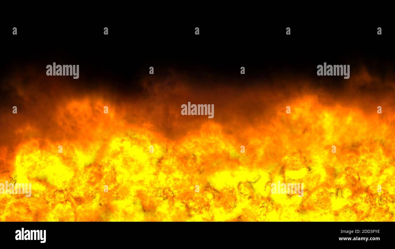 explosion fire flame abstract texture, illustration render Stock Photo ...