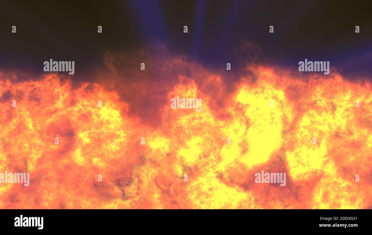 explosion fire flame abstract texture, illustration render Stock Photo ...