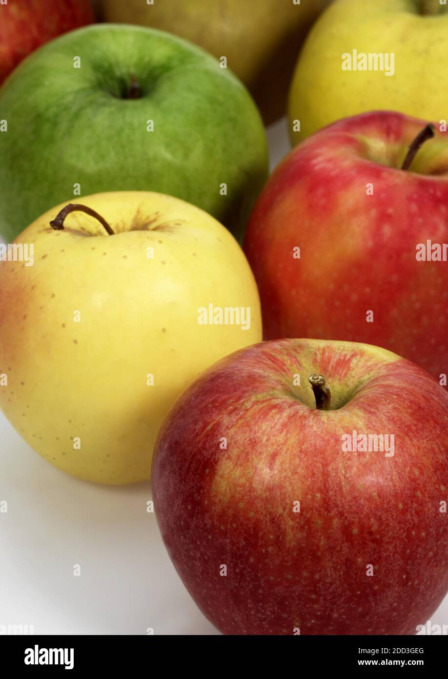 Apples, Calville, Golden, Granny Smith, Royal Gala Stock Photo - Alamy