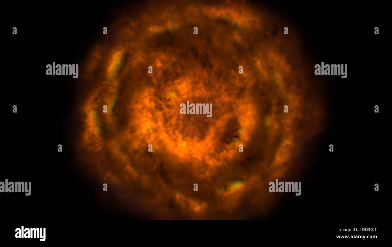 explosion fire ball abstract texture, render illustration Stock Photo ...