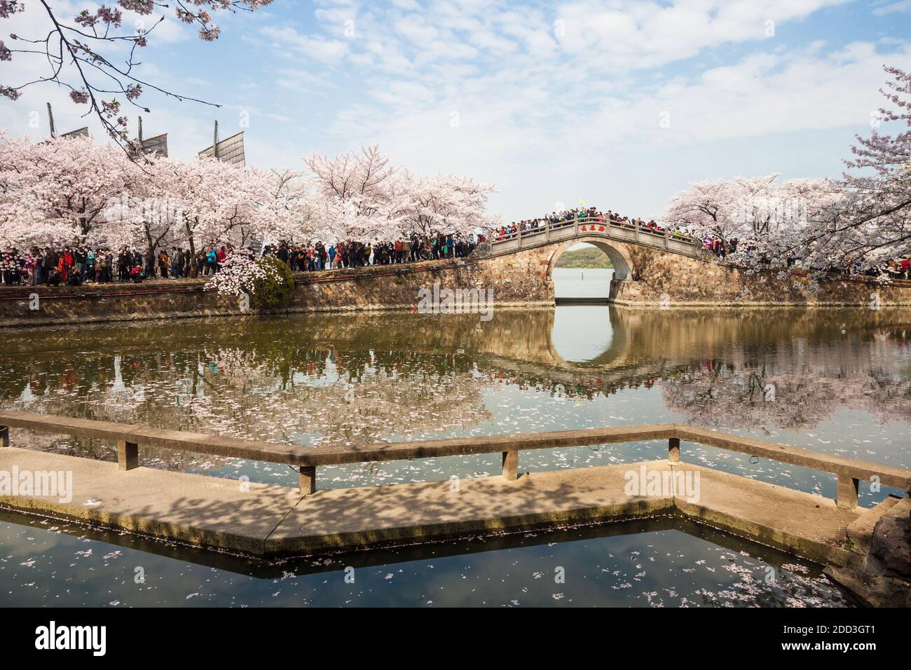Jiangnan famous scenic spot - the turtle head isle Stock Photo - Alamy