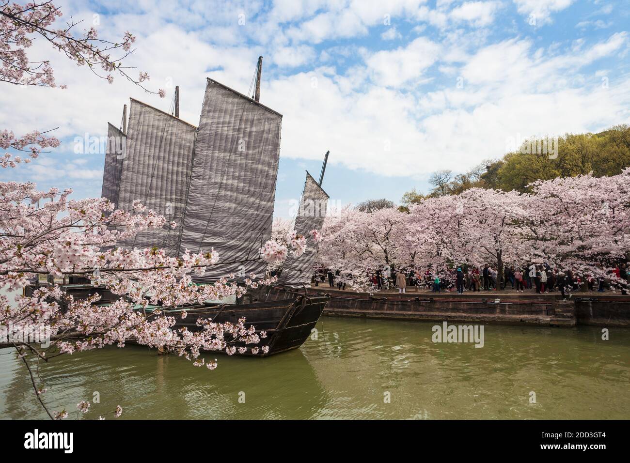 Jiangnan famous scenic spot - the turtle head isle Stock Photo - Alamy
