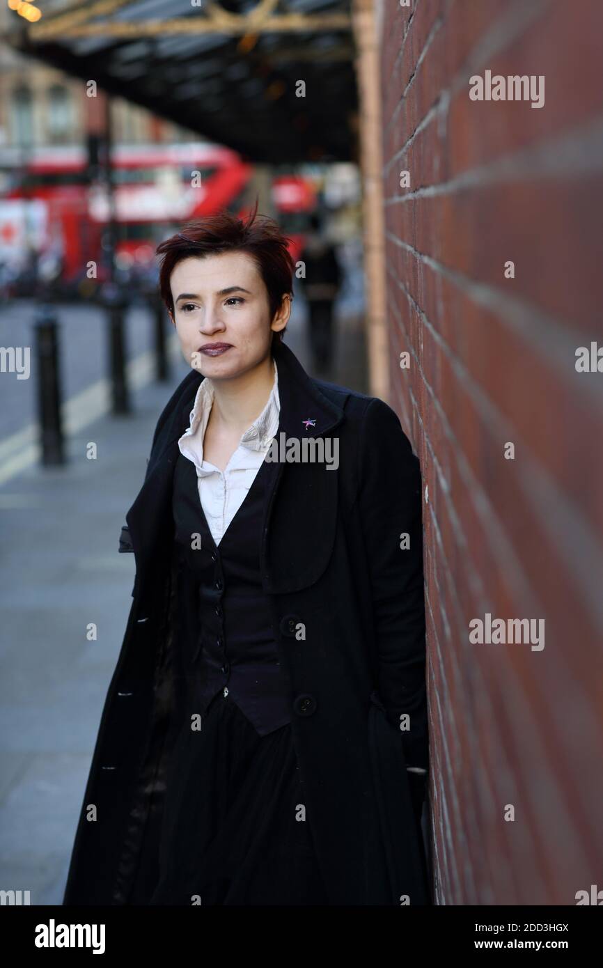 GREAT BRITAIN / England / London / Feminist and author Laurie Penny ...