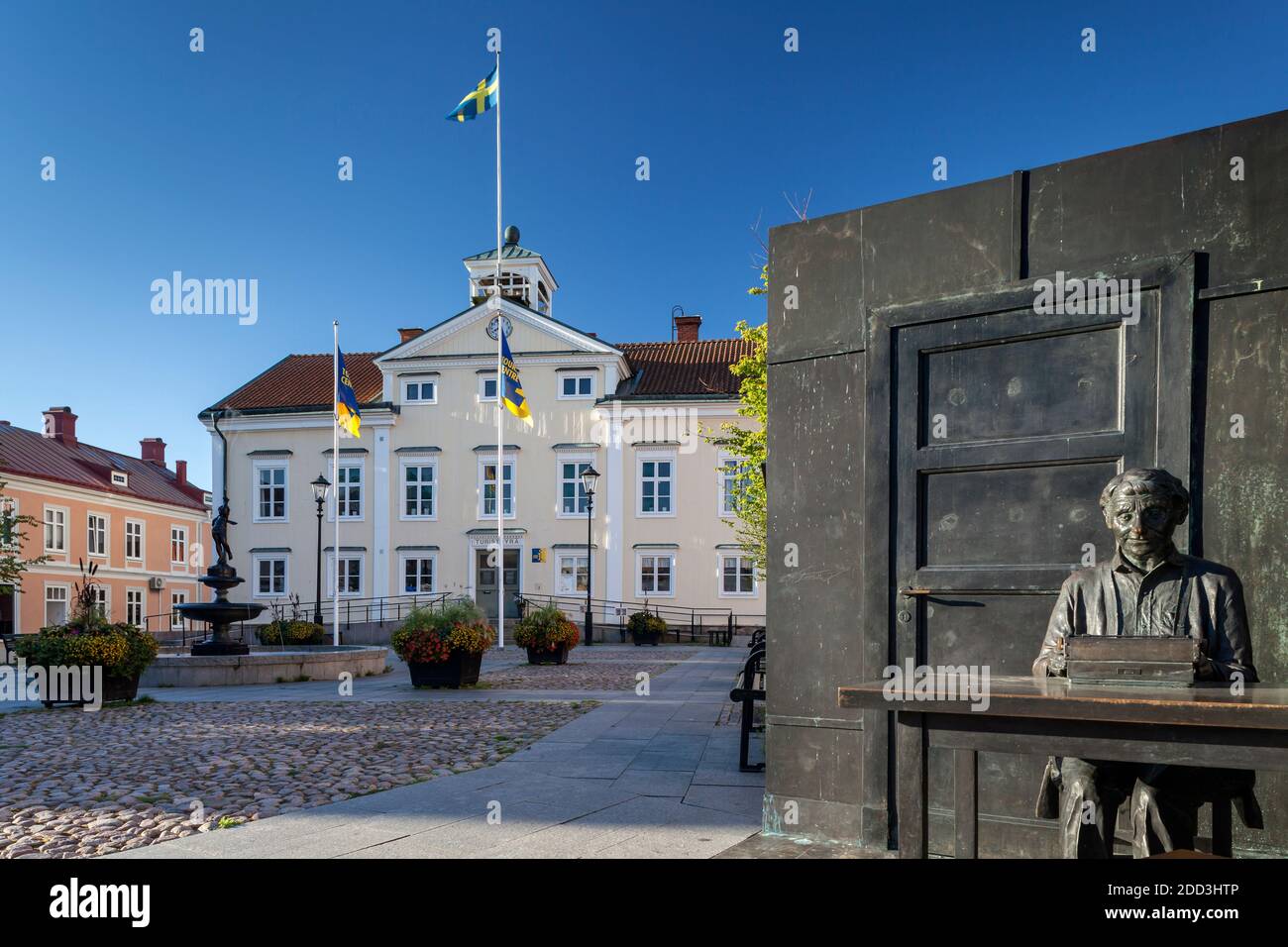 geography / travel, Sweden, squid, Vimmerby, monument Astrid Lindgren ...