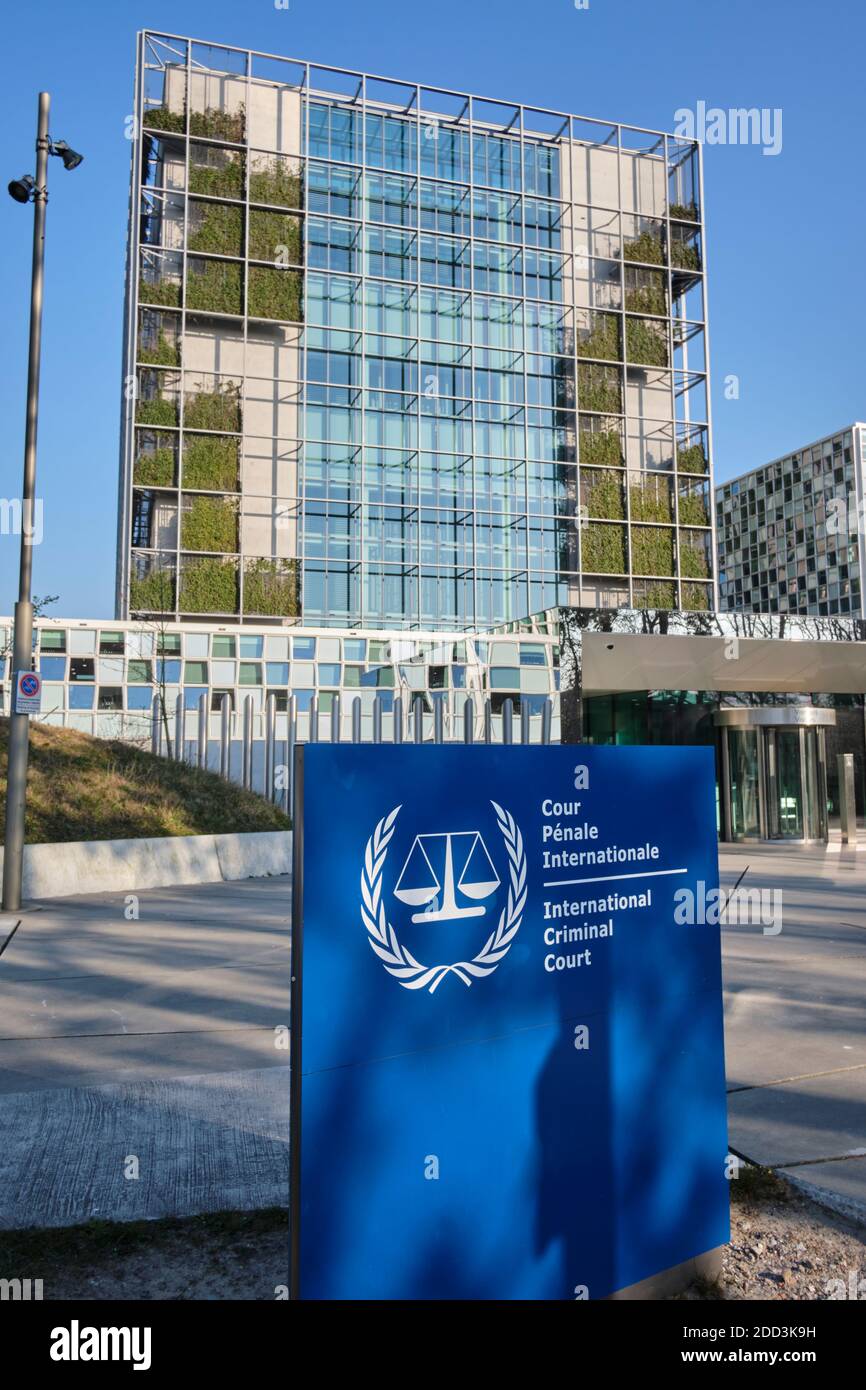The International Criminal Court (ICC) in The Hague Netherlands Stock ...