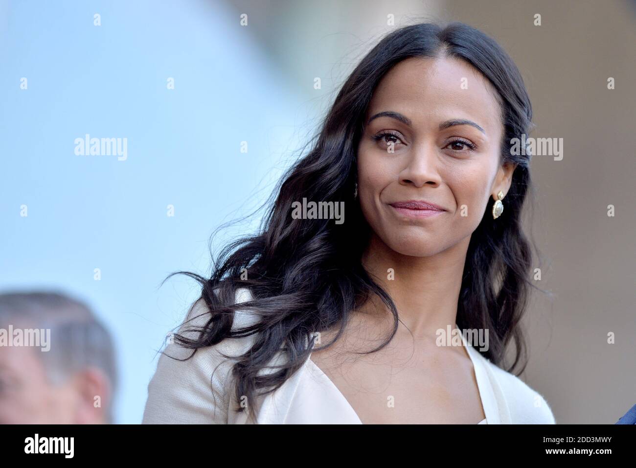 Zoe Saldana is honored with a star on the Hollywood Walk of Fame on May ...