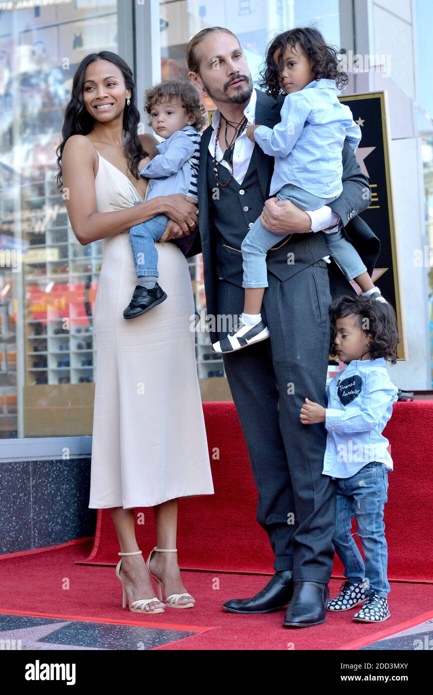 Marco Perego, Bowie Perego-Saldana, Cy Perego-Saldana and Zen Perego ...