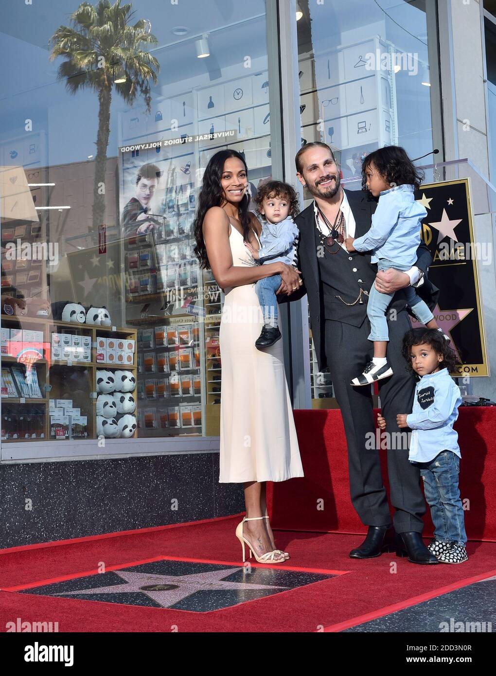 Marco Perego, Bowie Perego-Saldana, Cy Perego-Saldana and Zen Perego ...