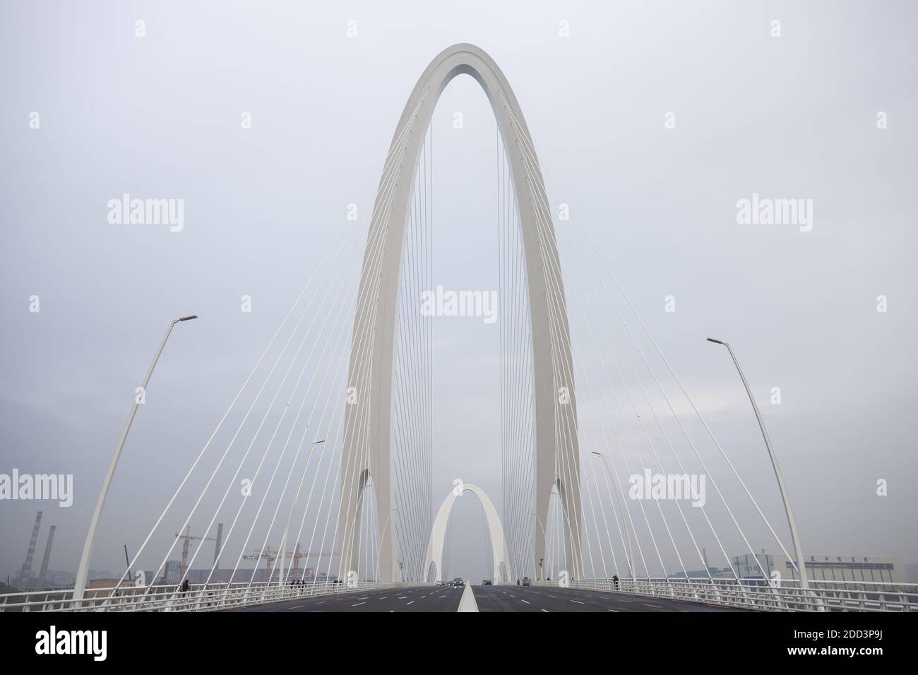 Beijing shougang bridge Stock Photo - Alamy