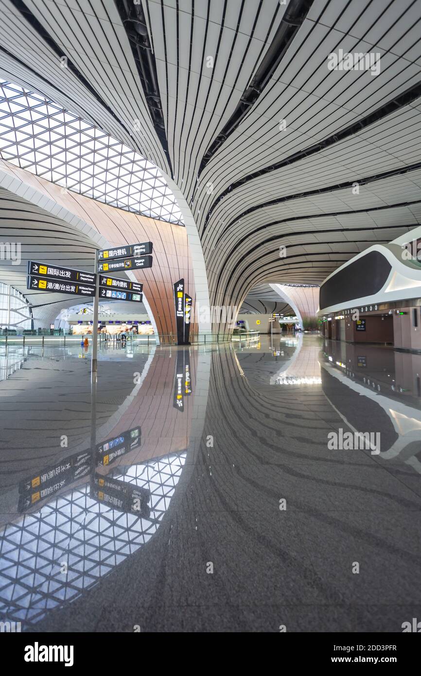 Beijing daxing international airport Stock Photo - Alamy