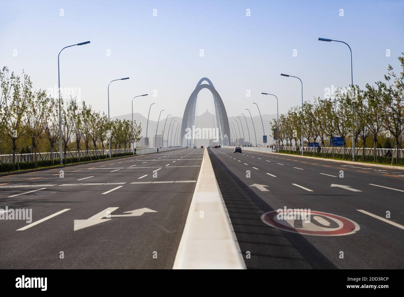 Beijing shougang bridge Stock Photo - Alamy
