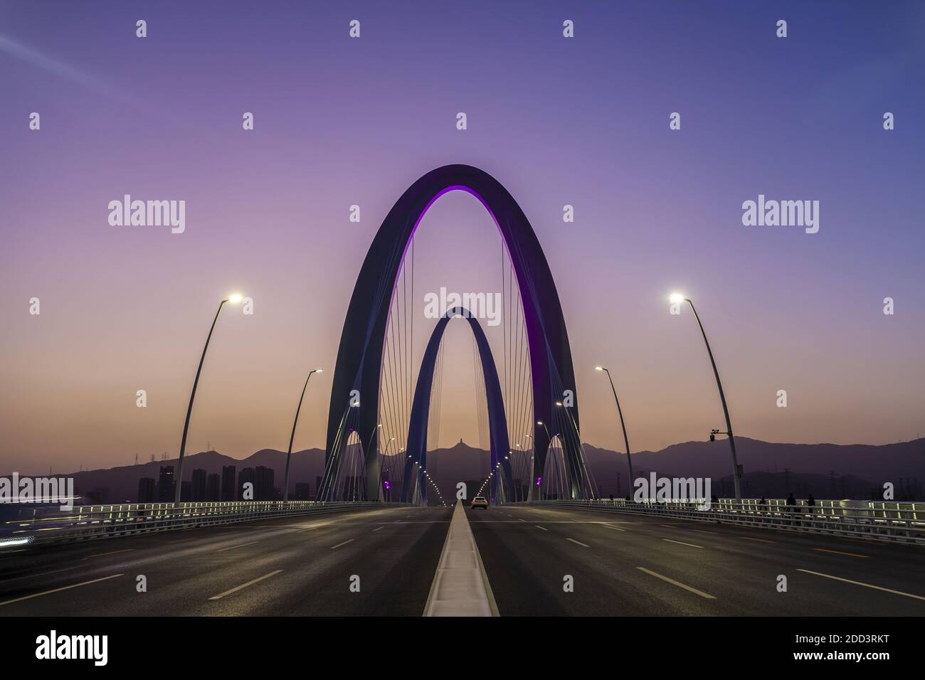 Beijing shougang bridge Stock Photo - Alamy