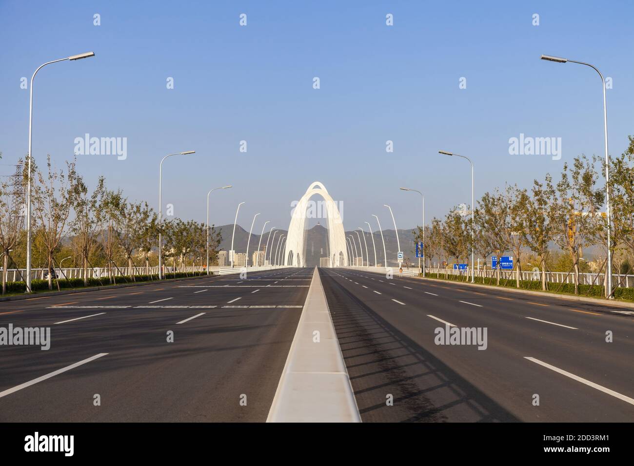 Beijing shougang bridge Stock Photo - Alamy