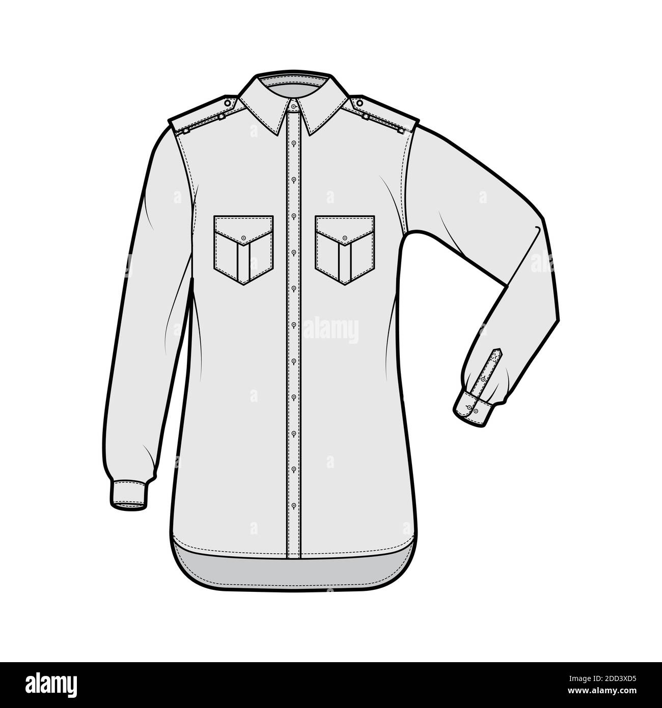 Epaulette Stock Vector Images - Alamy