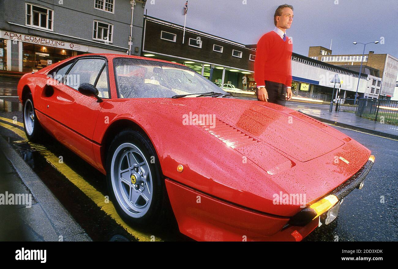 1976 Ferrari 308 Owner Stock Photo - Alamy