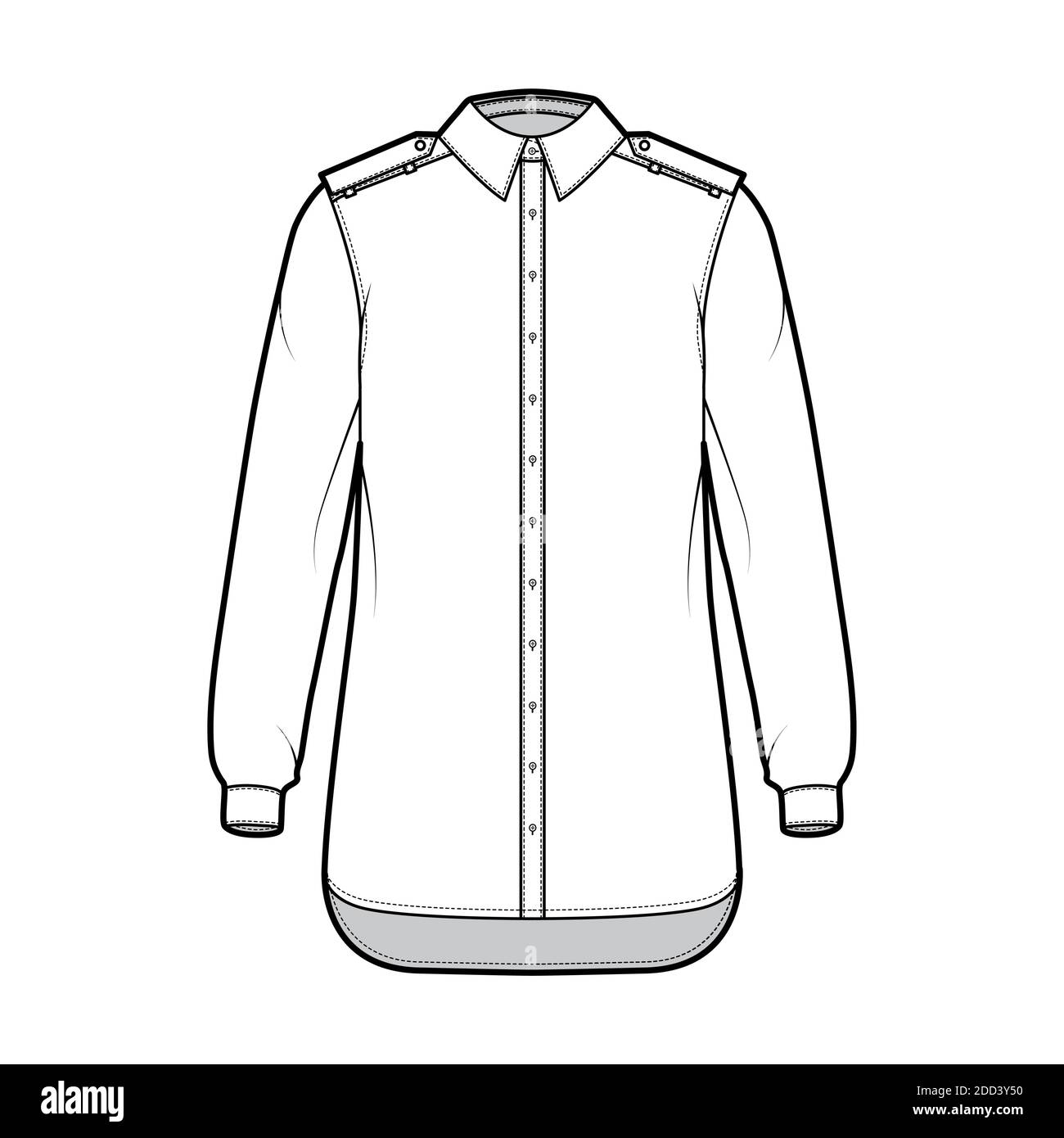 Black epaulette Cut Out Stock Images & Pictures - Alamy