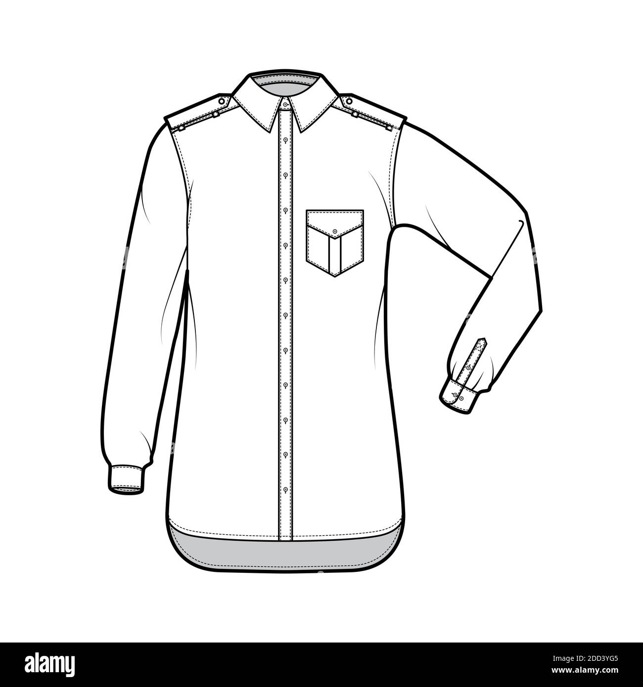 Epaulette Stock Vector Images - Alamy