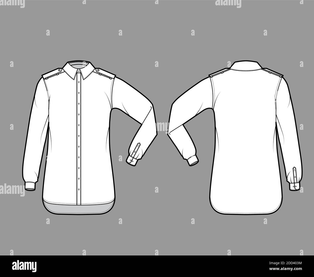 Woman white shirt opening Stock Vector Images - Alamy