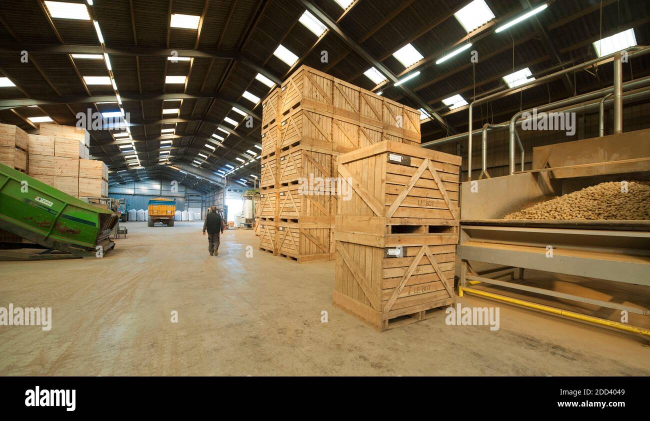 Irvillac (Brittany, north-western France): production of potato seeds ...