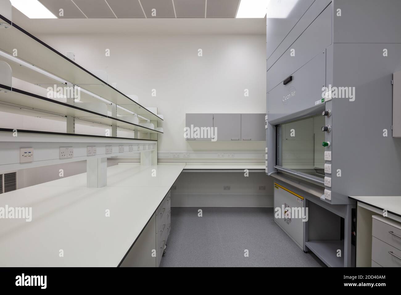 Laboratory at the National Physical Laboratory in Teddington, London ...