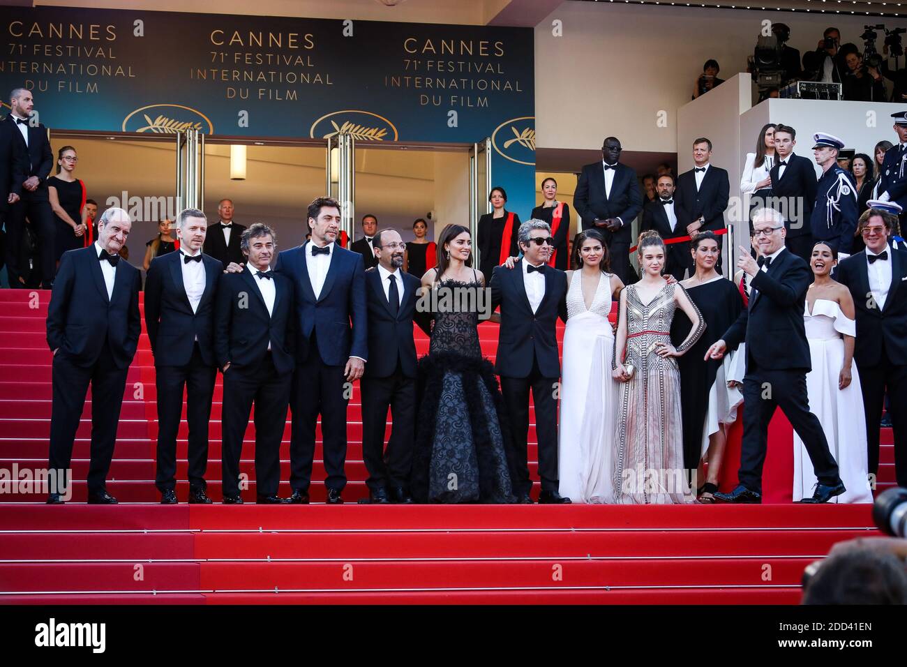 Producer Alexandre Mallet-Guy, actors Eduard Fernandez, Javier Bardem ...