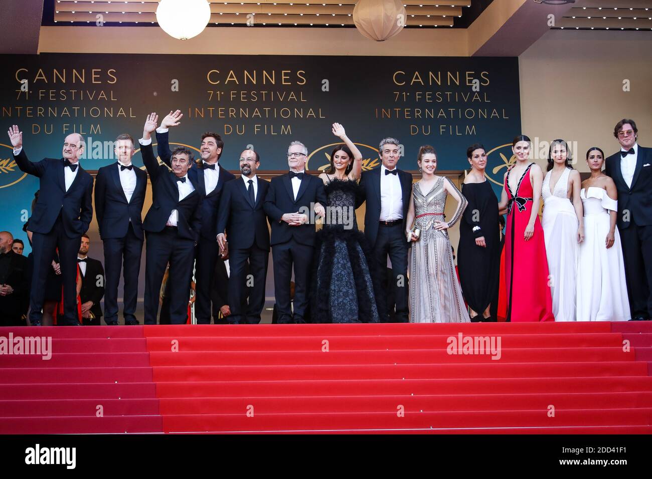 Producer Alexandre Mallet-Guy, actors Eduard Fernandez, Javier Bardem ...