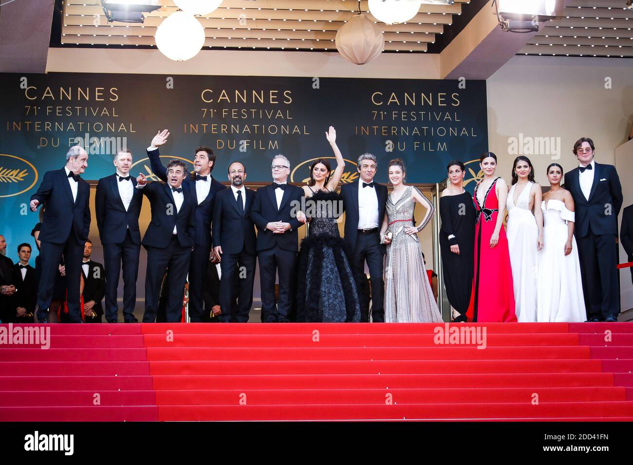 Producer Alexandre Mallet-Guy, actors Eduard Fernandez, Javier Bardem ...