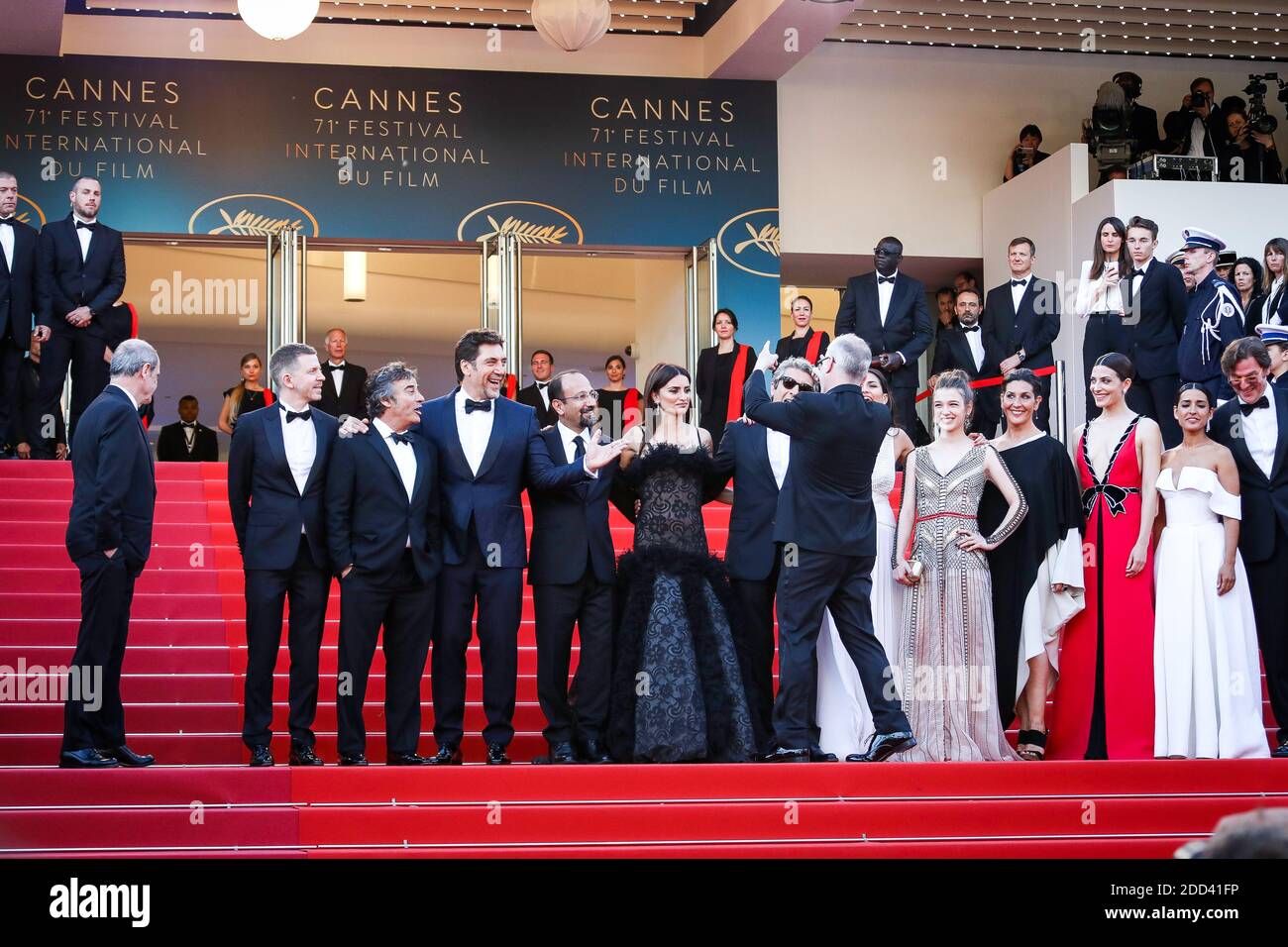 Producer Alexandre Mallet-Guy, actors Eduard Fernandez, Javier Bardem ...