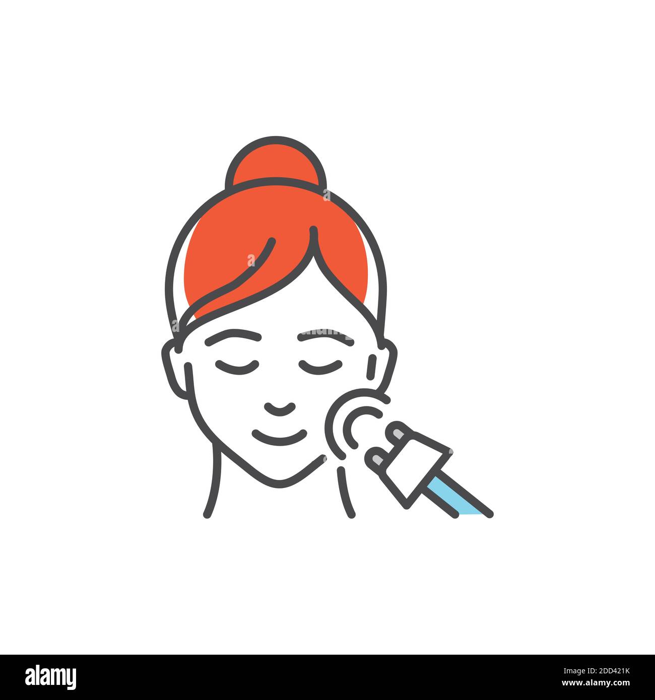 Rf lifting face Stock Vector Images - Alamy